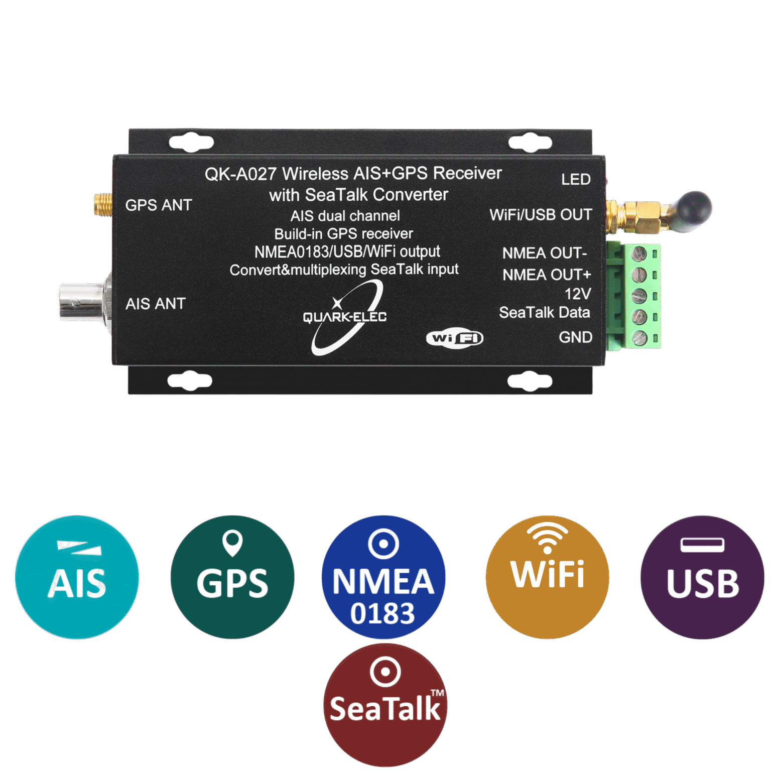 Quark-Marine, AIS, NMEA Gateways & Marine Electronics in USA