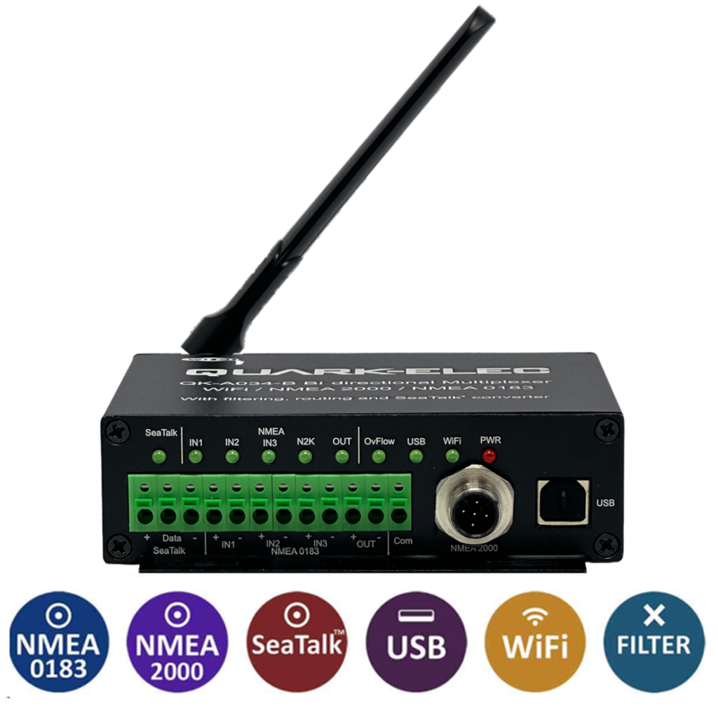 QK-A027-plus NMEA 2000 AIS+GPS Receiver, NMEA Multiplexer